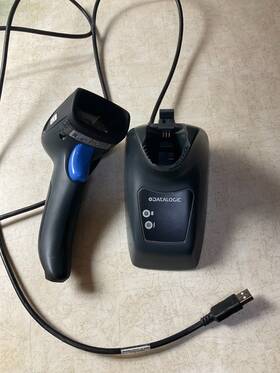 DATALOGIC QBT2400-BK Bluetooth Scanner Charging Cradle
