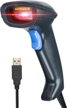 MUNBYN MU-I2DBC02 Book Scanner Library Usb Handheld Barcode