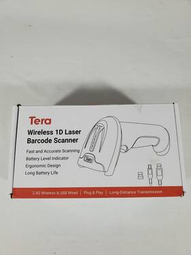 TERA 5100E Wireless Wired Laser Barcode Scanner